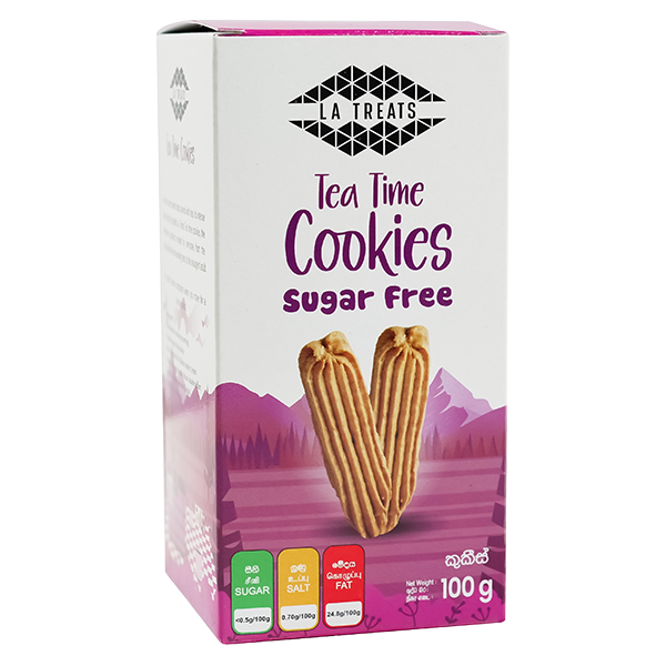 La Treats | TEA TIME SUGAR FREE COOKIES 100g